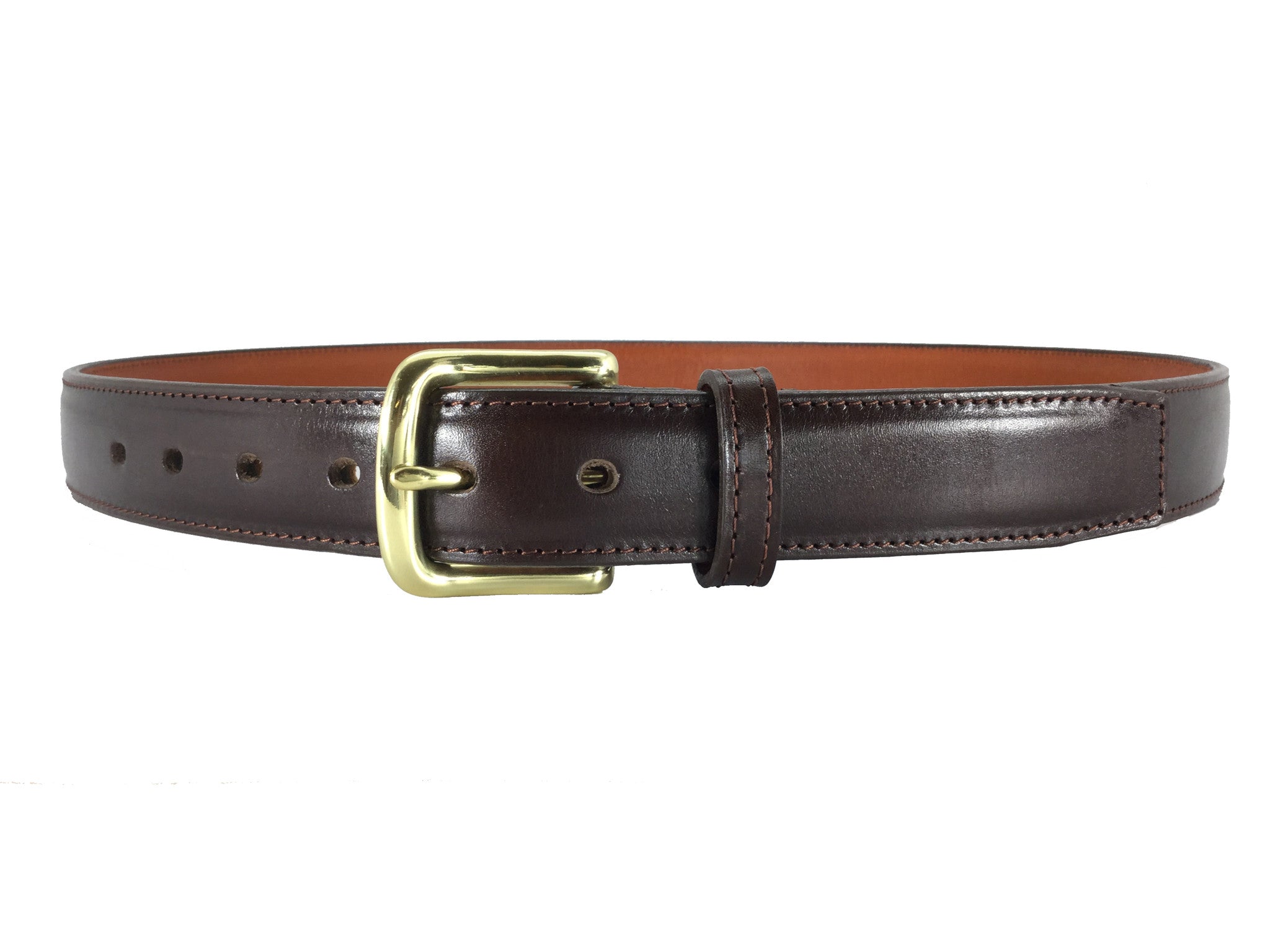 Italian Dress Leather Steel Core Gun Belt 11-13 oz – Daltech Force